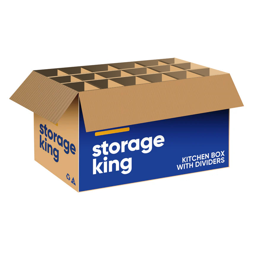 Storage King | Kitchen Box with dividers | Cardboard Boxes