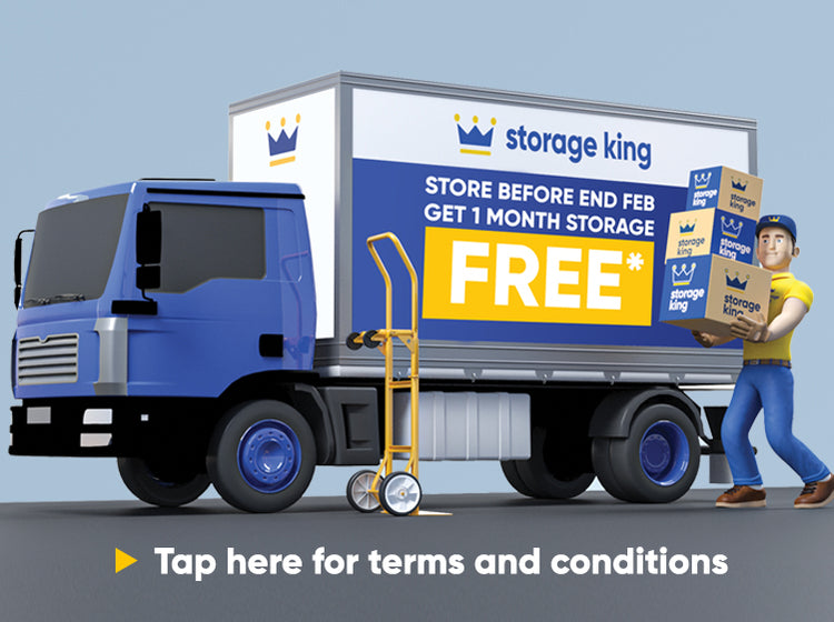1 Month's Storage FREE | Storage King Hervey Bay