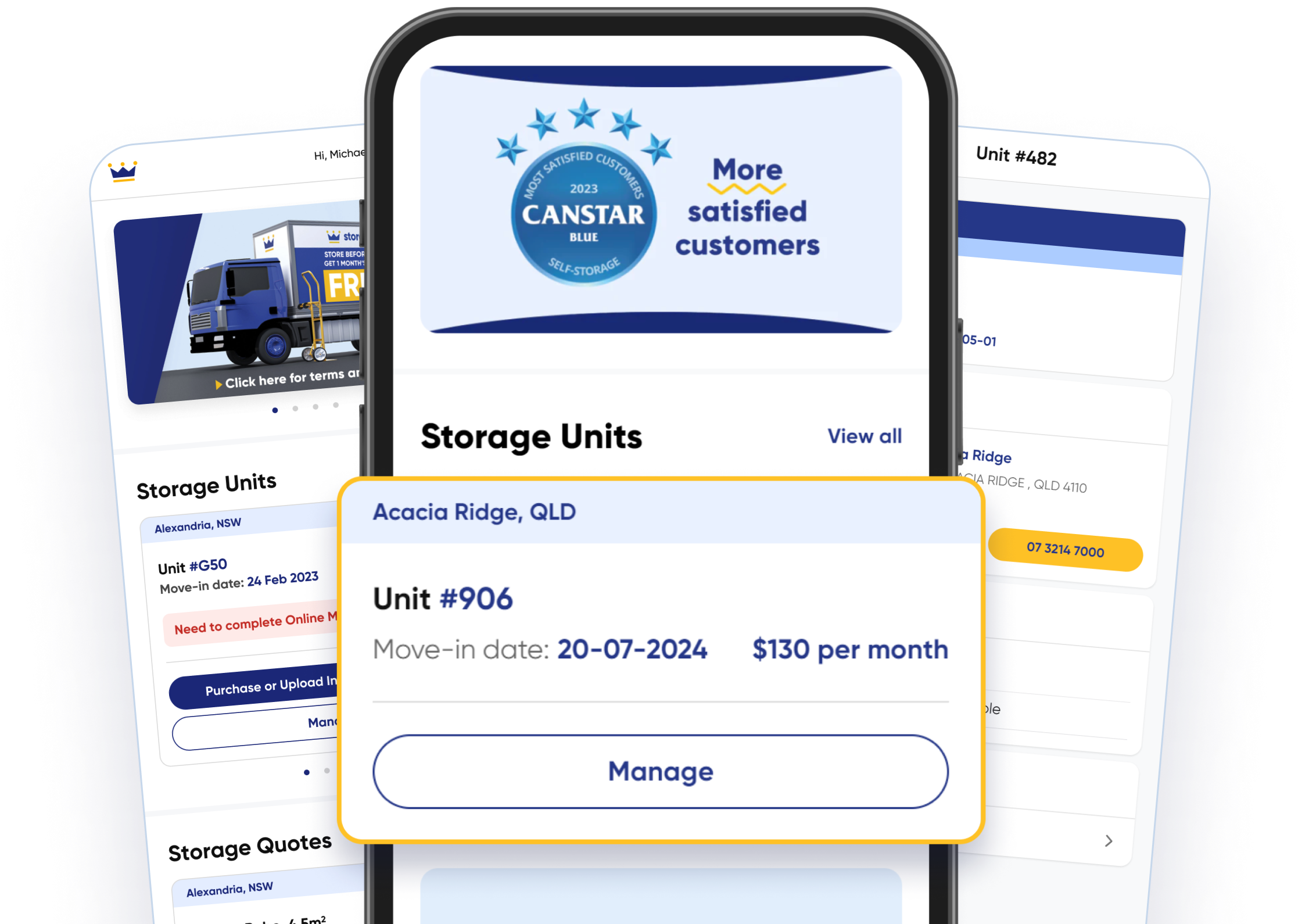 Storage King | Mobile App - Account Management & Support