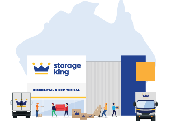 Storage King | Mini Port-a-Robe | Cardboard Boxes