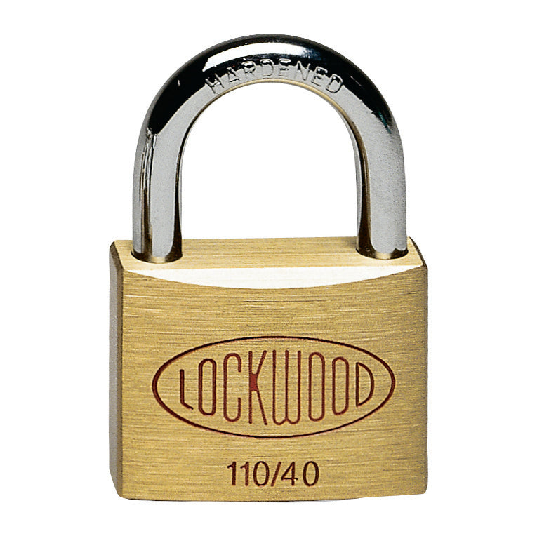 Storage King | Lockwood 40mm Solid Brass Padlock