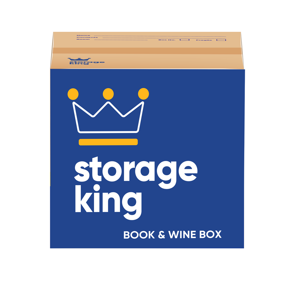 Storage King | Book & Wine Box | Cardboard Boxes