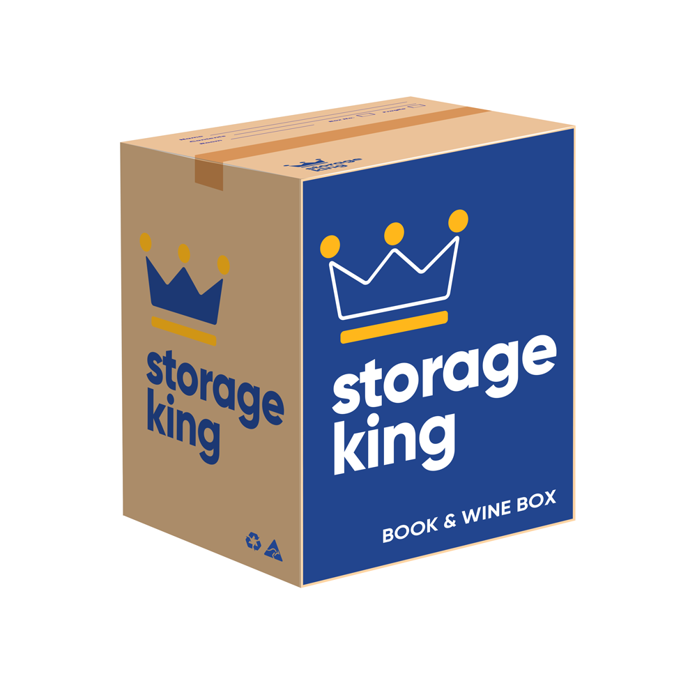 Storage King | Book & Wine Box | Cardboard Boxes